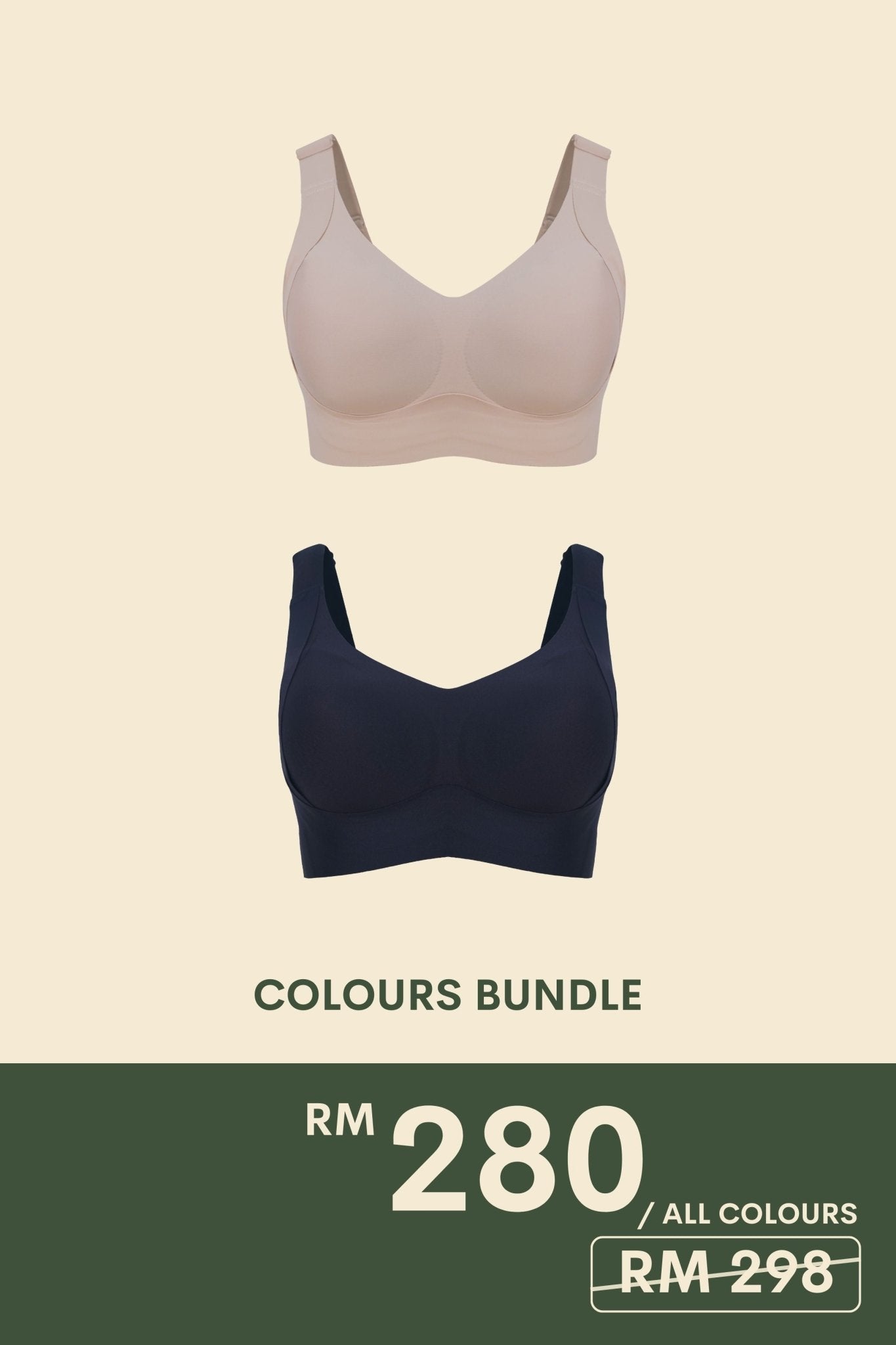 [New-In] Routine Plus Perfect Uplifting Seamless Bra (S-3XL) In Color ...